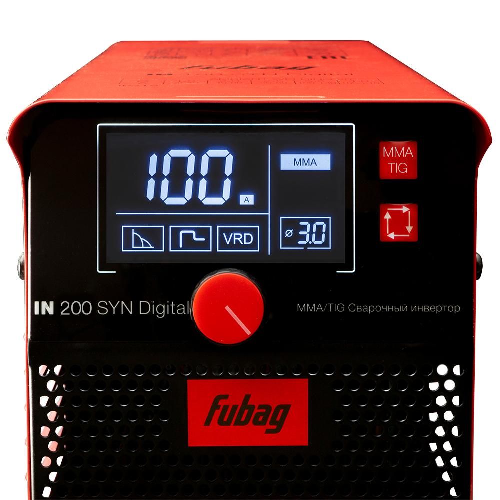 Fubag IN 200 SYN Digital сварочный инвертор - купить с БЕСПЛАТНОЙ ...
