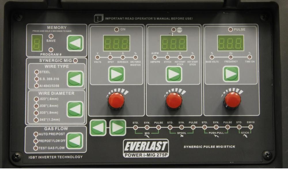 Everlast Poweri-MIG 275P сварочный полуавтомат - купить с БЕСПЛАТНОЙ ...