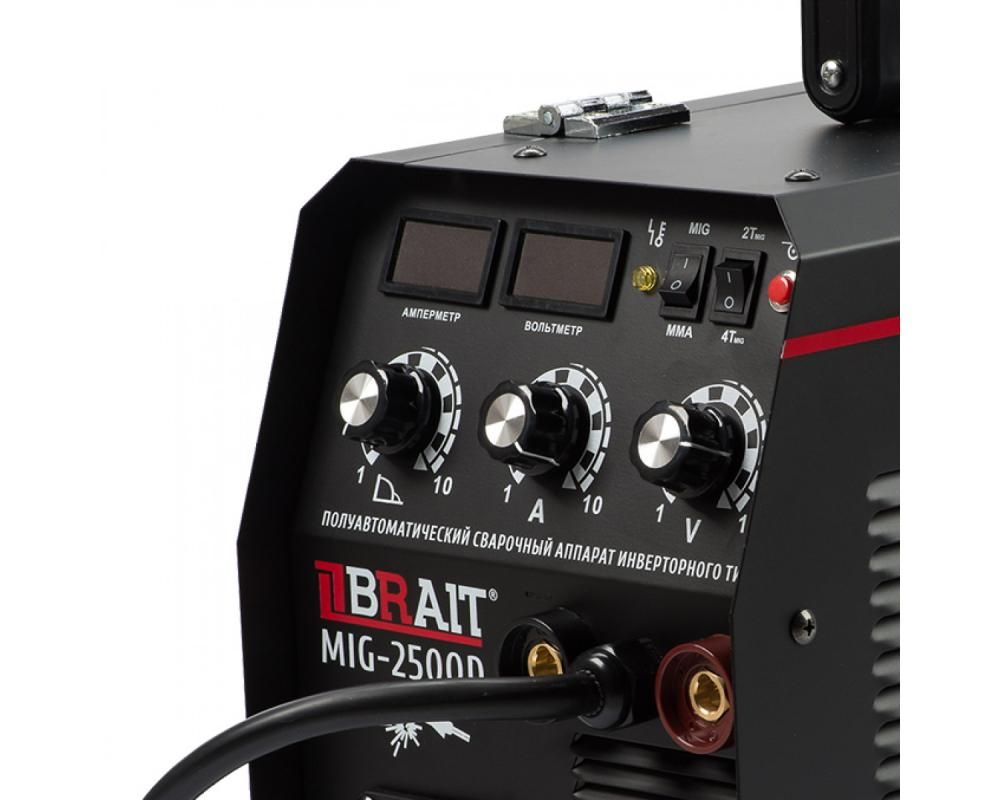 BRAIT MIG-250QD сварочный полуавтомат - купить с БЕСПЛАТНОЙ доставкой по России